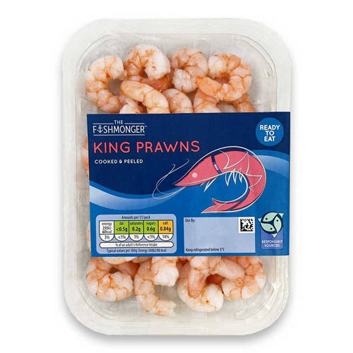 Cooked & Peeled King Prawns | ALDI UK